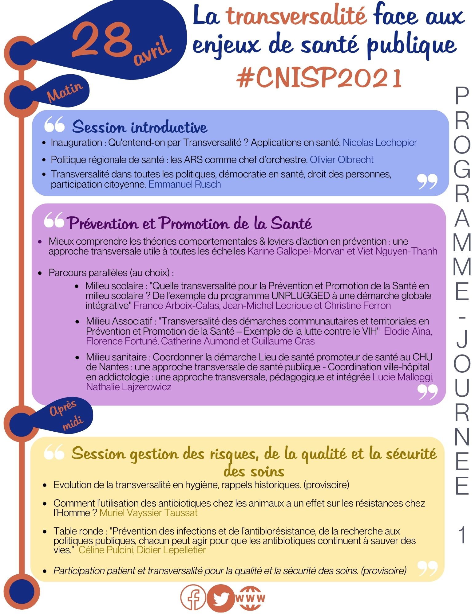 Programme CNISP 2021 (#Tours) [Webinaire]
